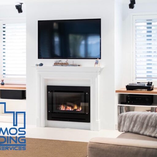 Feature wall - Fireplace - Alkimos Building Services